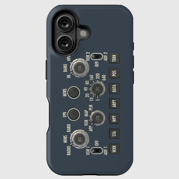 Aviation Cockpit Control Panel Phone Case 17 through 11 Pro Max ...