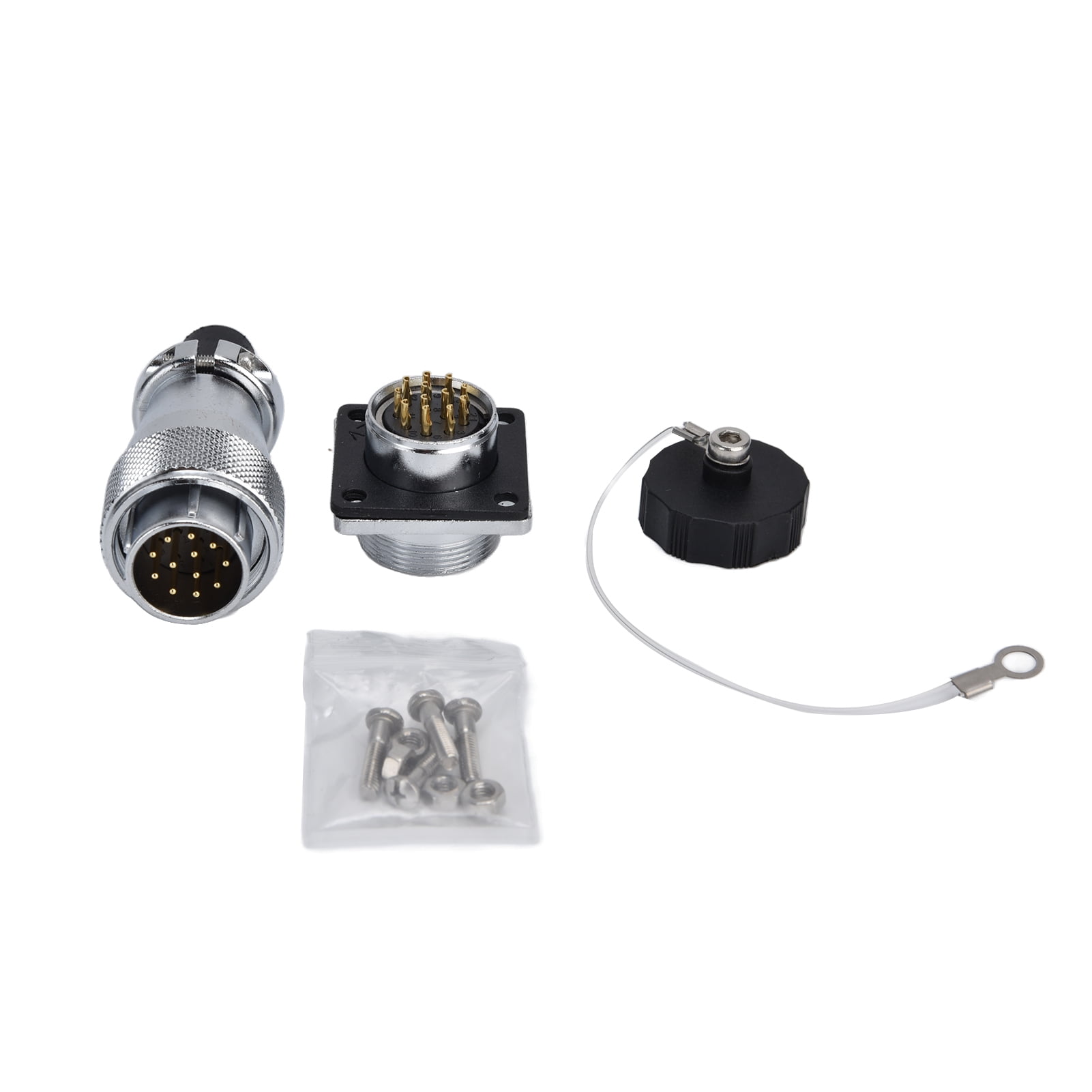 Aviation Connector 400V WS20 Aviation Plug Socket Connector Waterproof ...