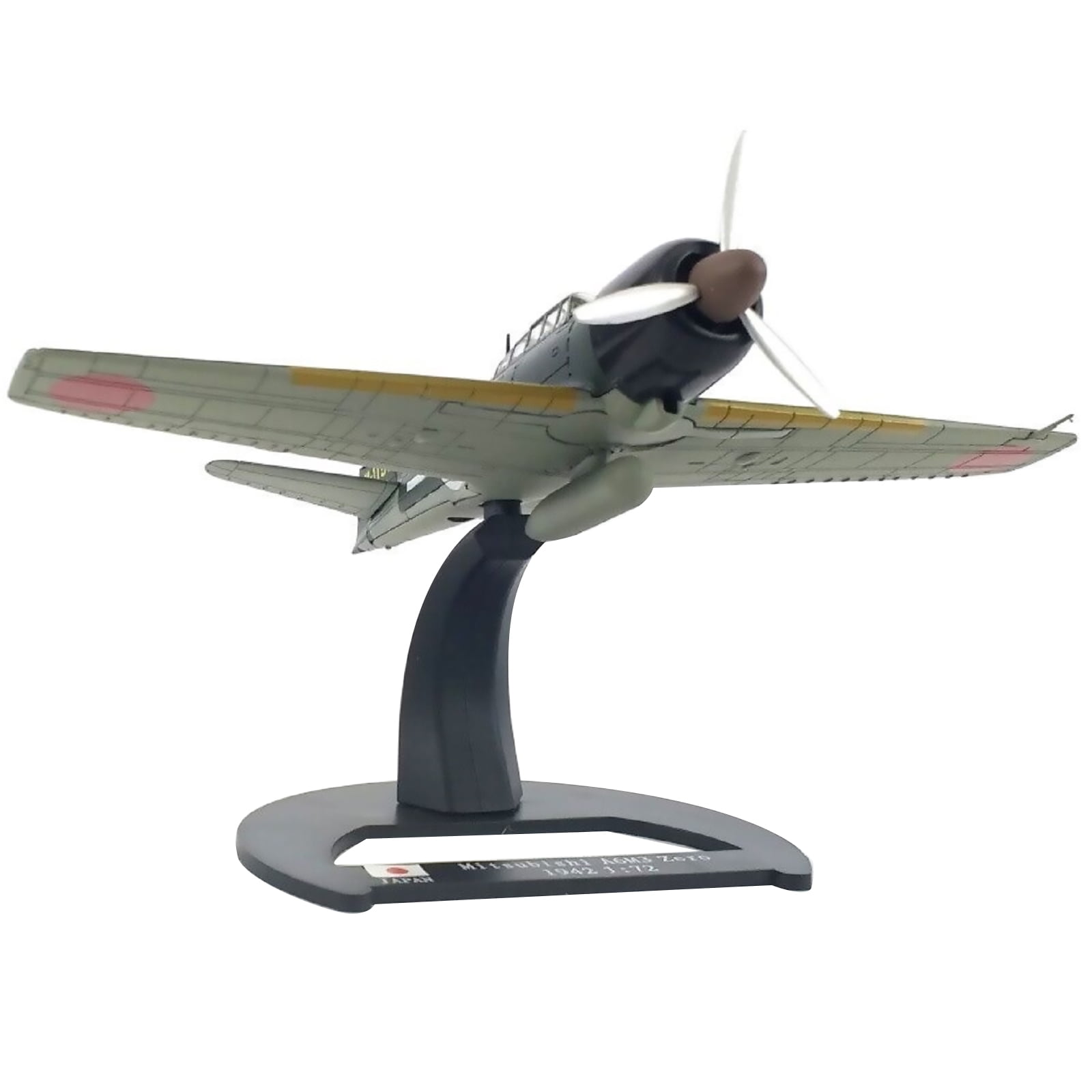 Aviation Military Model 1/72 Scale WWII 1942 Japanese A6M3 Zero Fighter ...