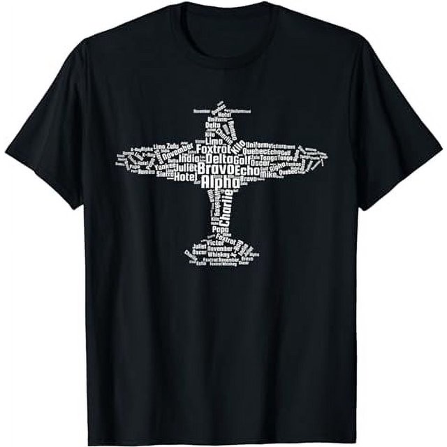 Aviation Phonetic Alphabet Flying Pilot Gift T-Shirt - Walmart.com