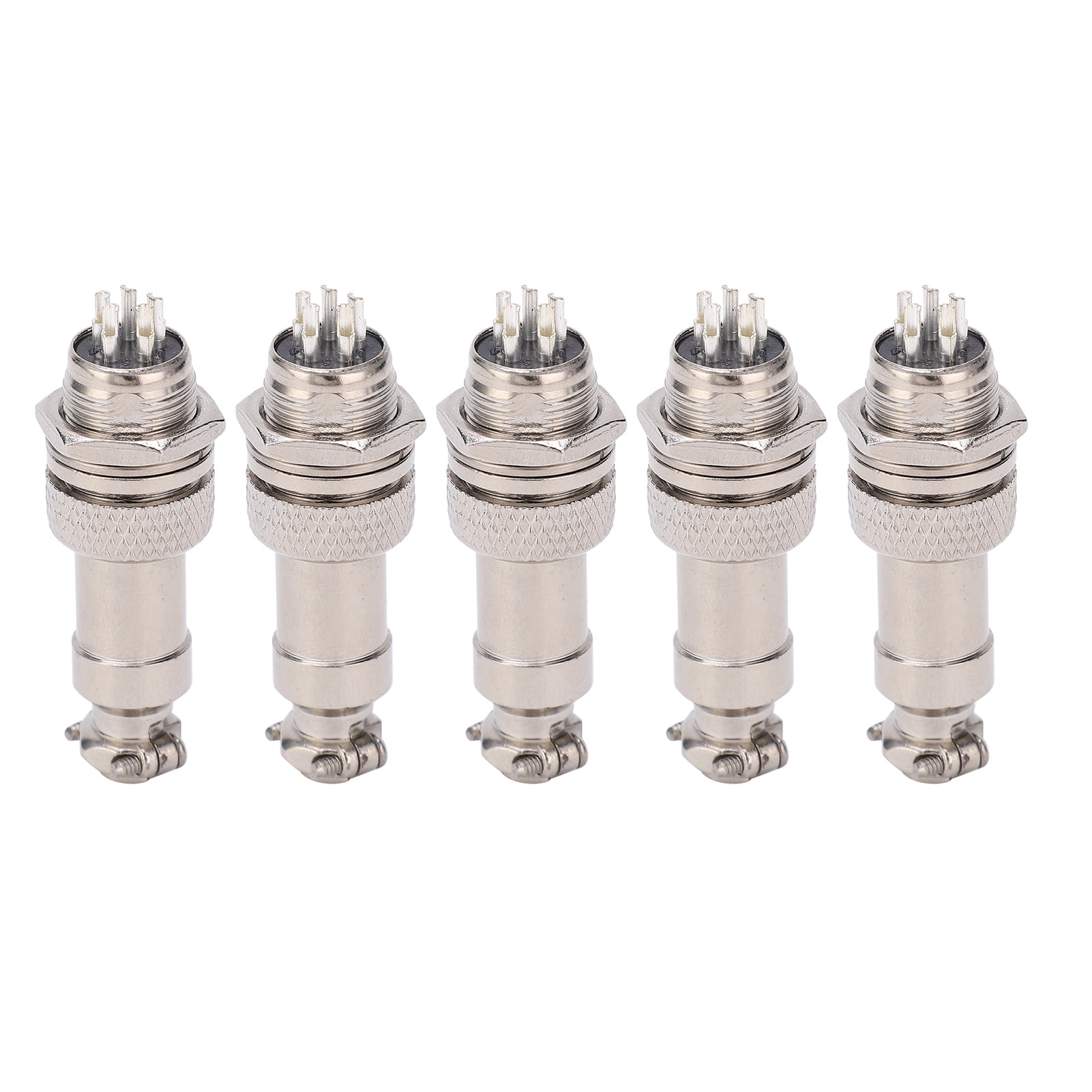 Aviation Plug Connector, 5Pcs Male Female Wire Panel Power Chassis ...