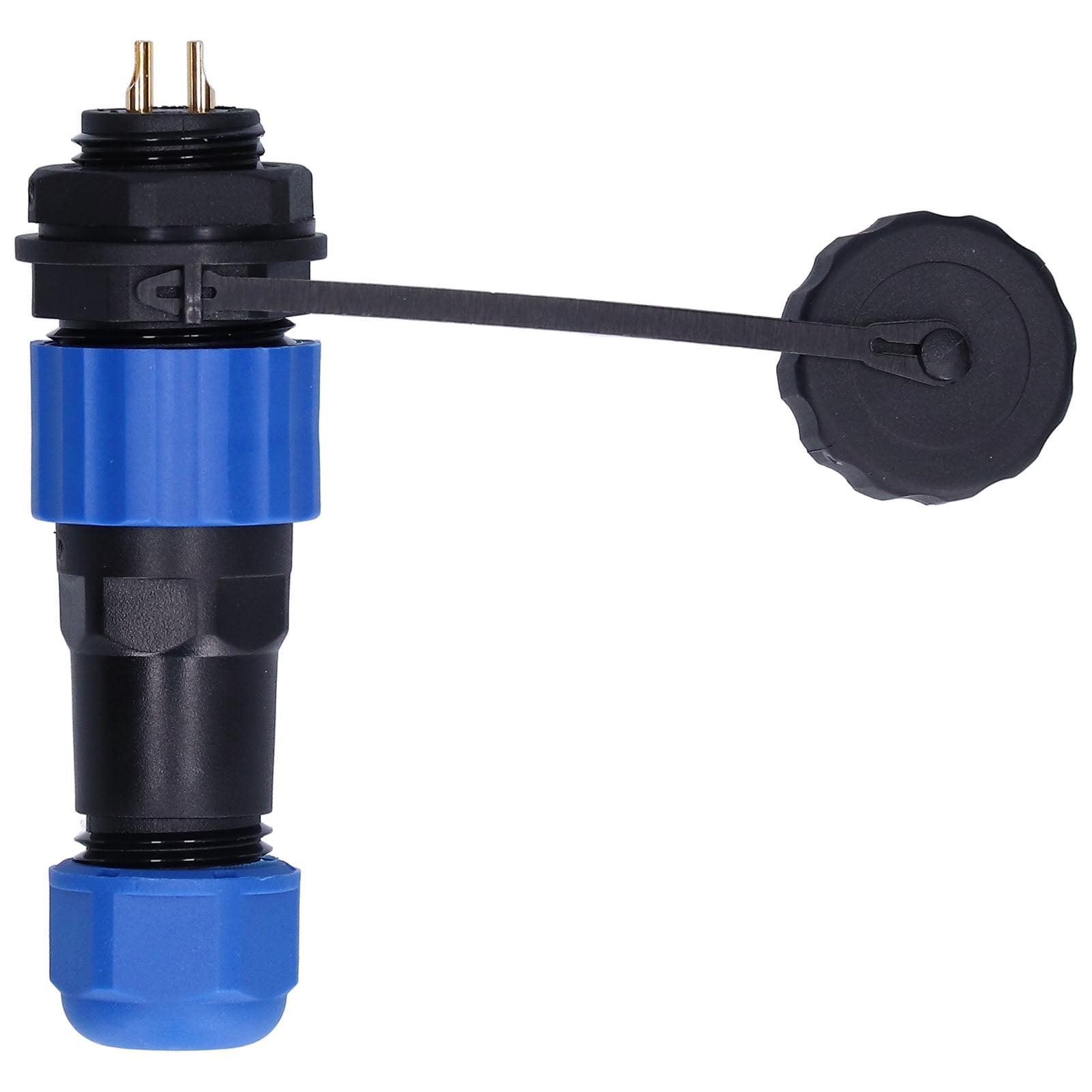 Aviation Plug Socket, 2-Pin, 380V 10A, IP68, Corrosion-Resistant, High ...