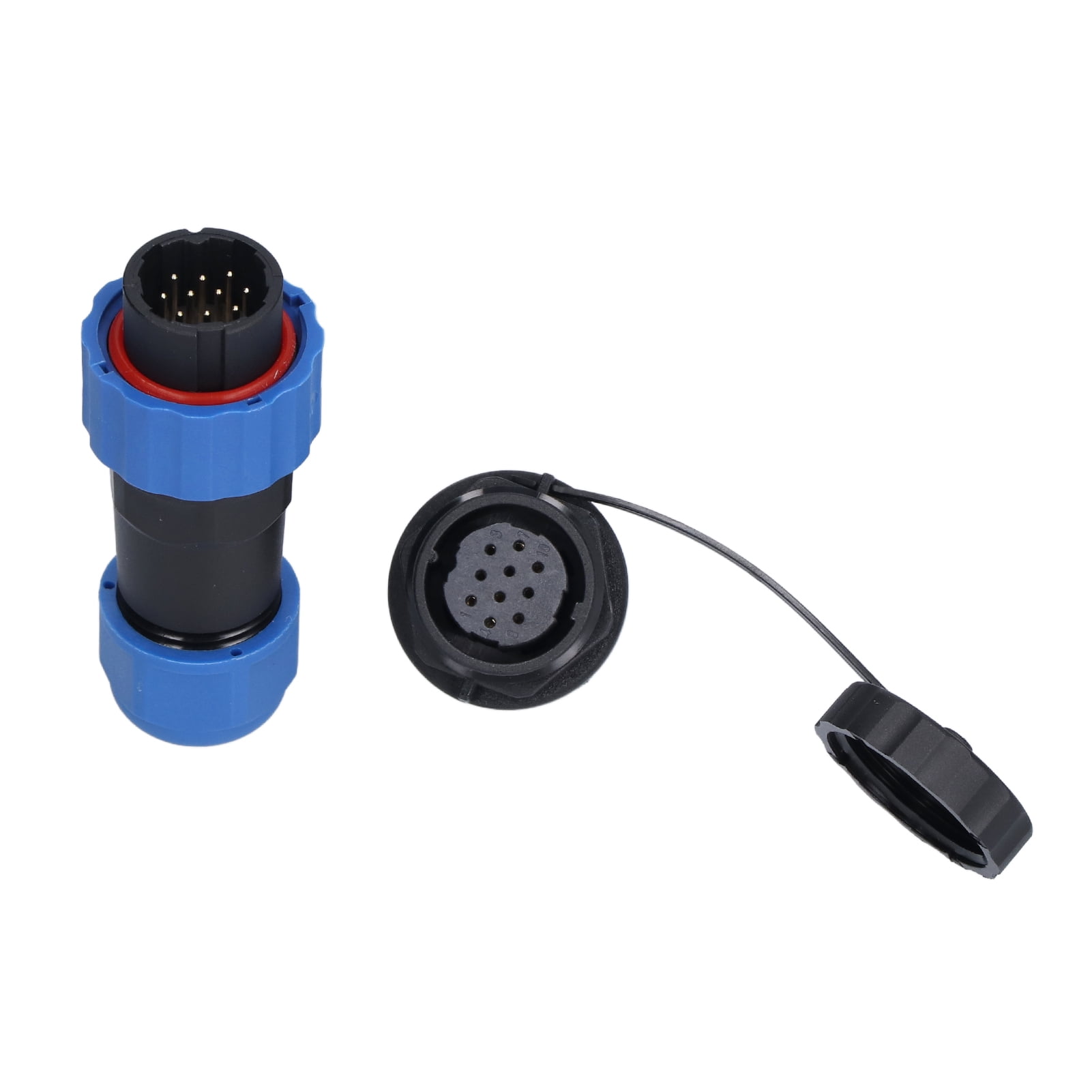 Aviation Plug Socket IP68 Waterproof Connector Rear Nut Male Female ...