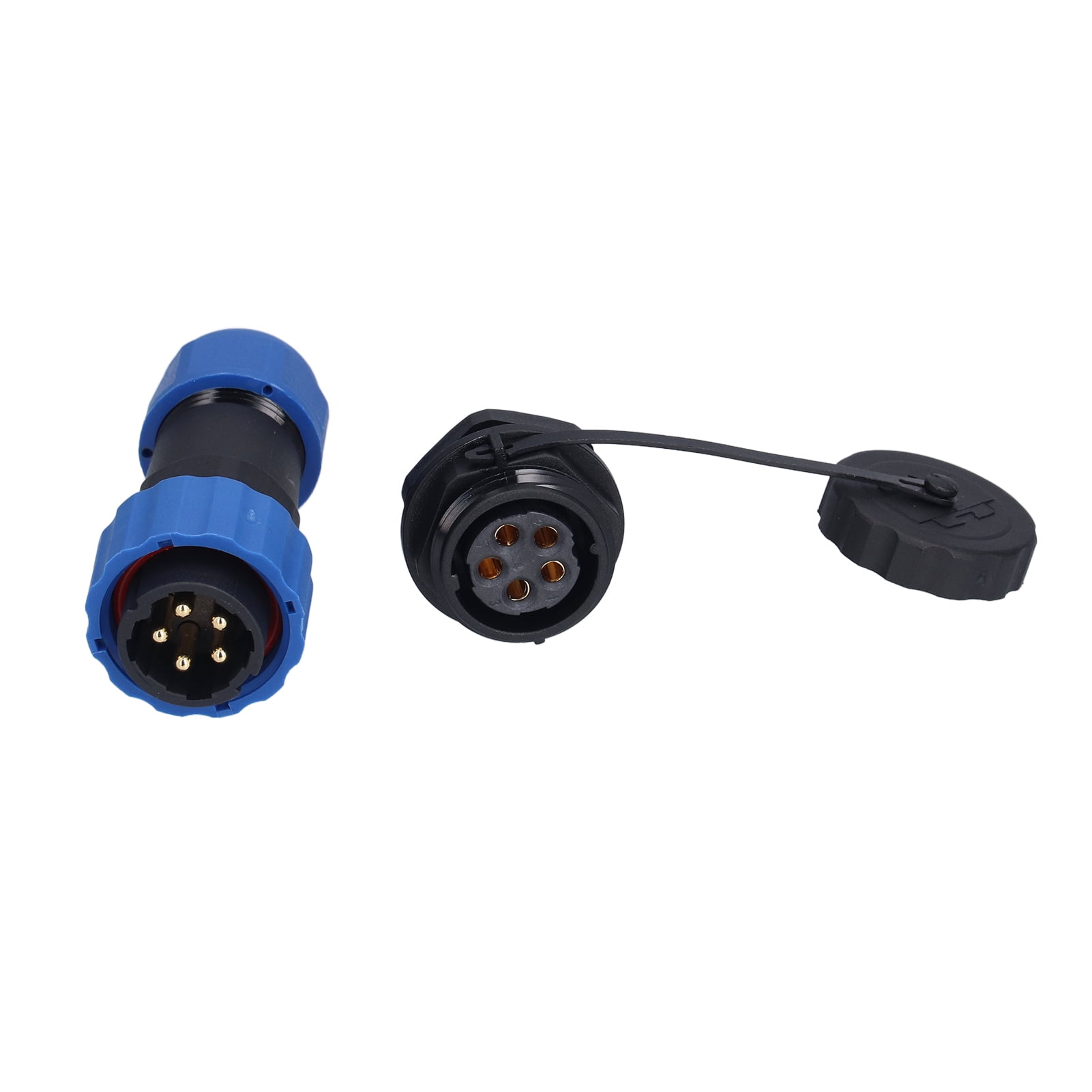 Aviation Plug Socket IP68 Waterproof Connector Rear Nut Male Female ...