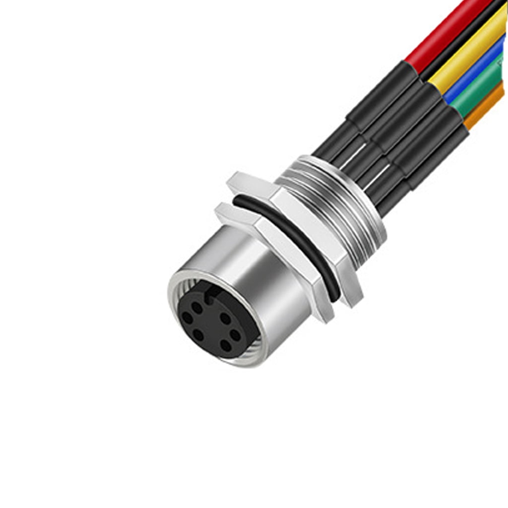 Aviation Plugs Male Female Cable With Flanges Base IP67 Industrial PVC ...