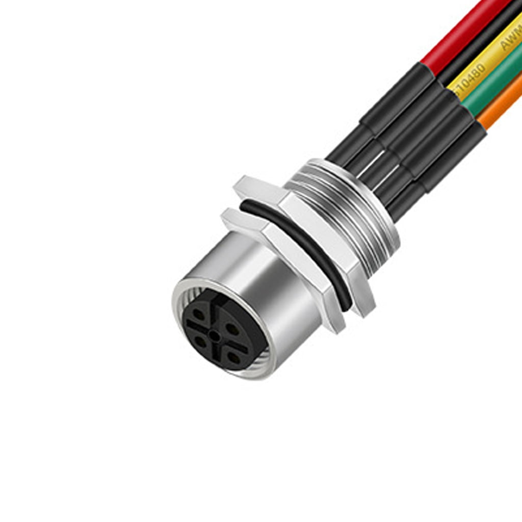 Aviation Plugs Male Female Cable With Flanges Base IP67 Industrial PVC ...