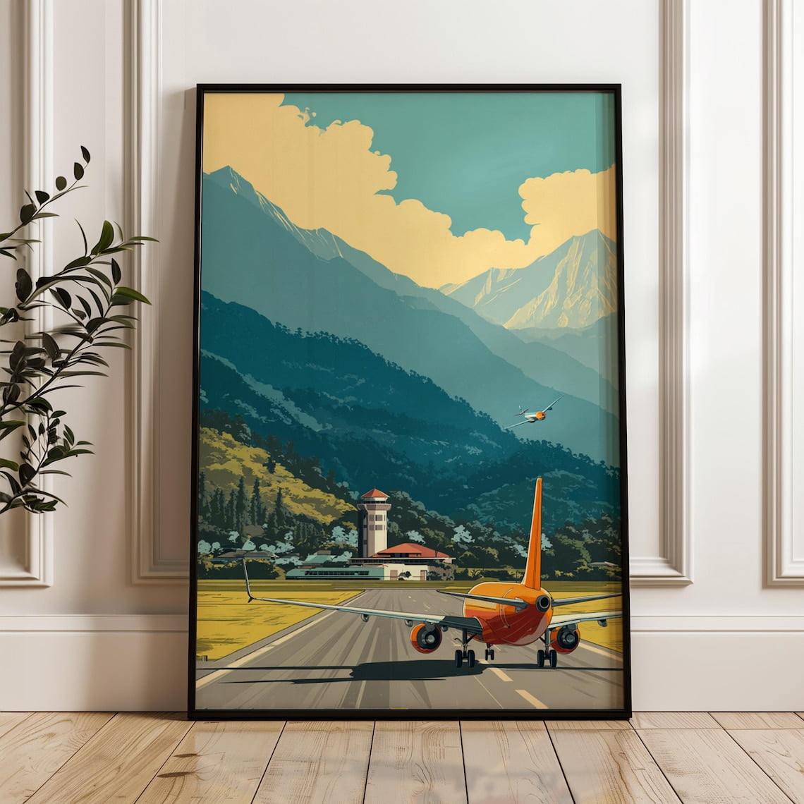 Aviation Poster Aircraft Vintage Plane Wall Pilot Decor Airplane ...