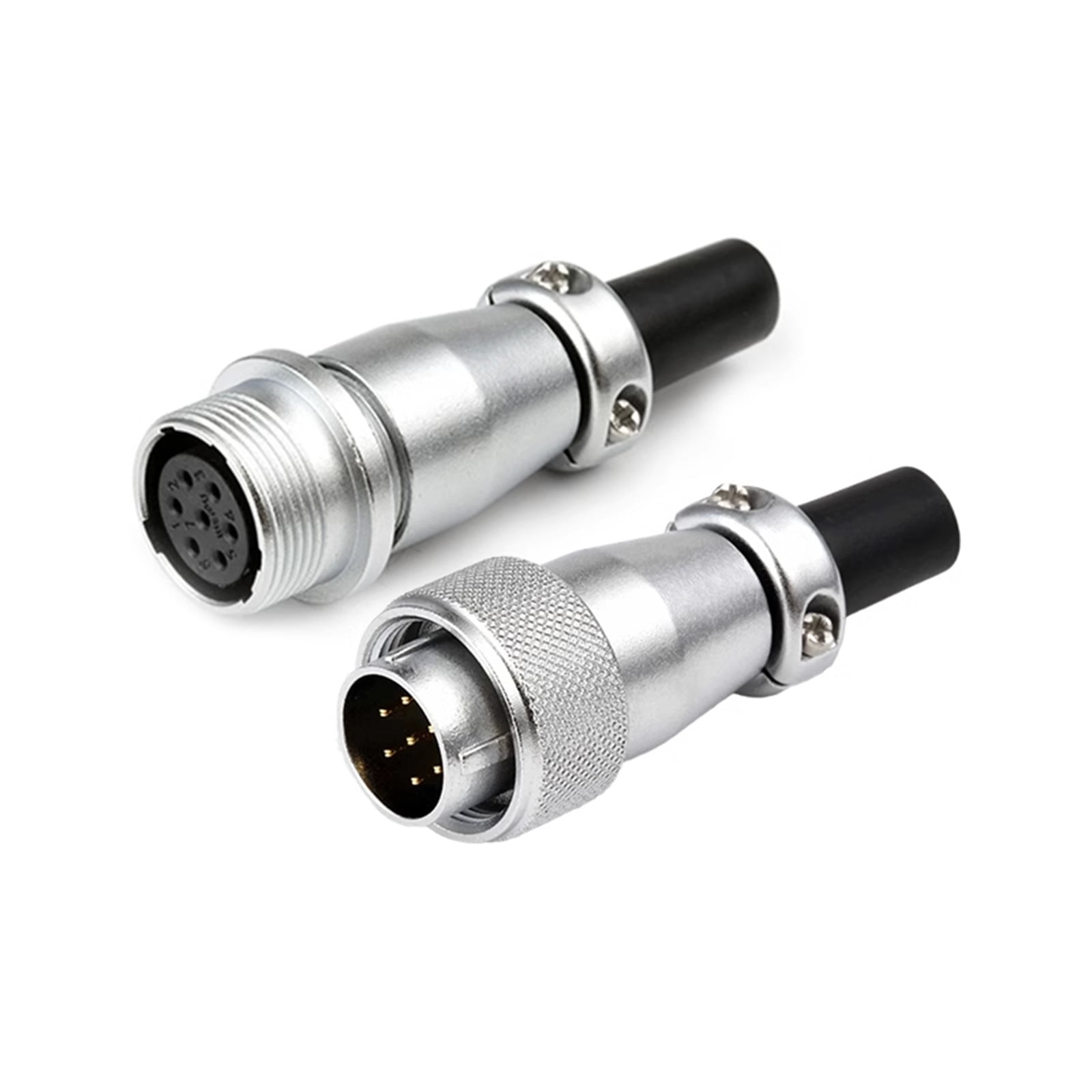 Aviation Power Cable Connector set Male Female Aviation Bulkhead ...