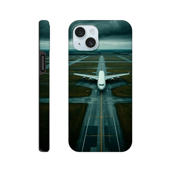 Aviation Runway Storm Sky Phone Case for iPhone 17 through 11 Pro Max ...