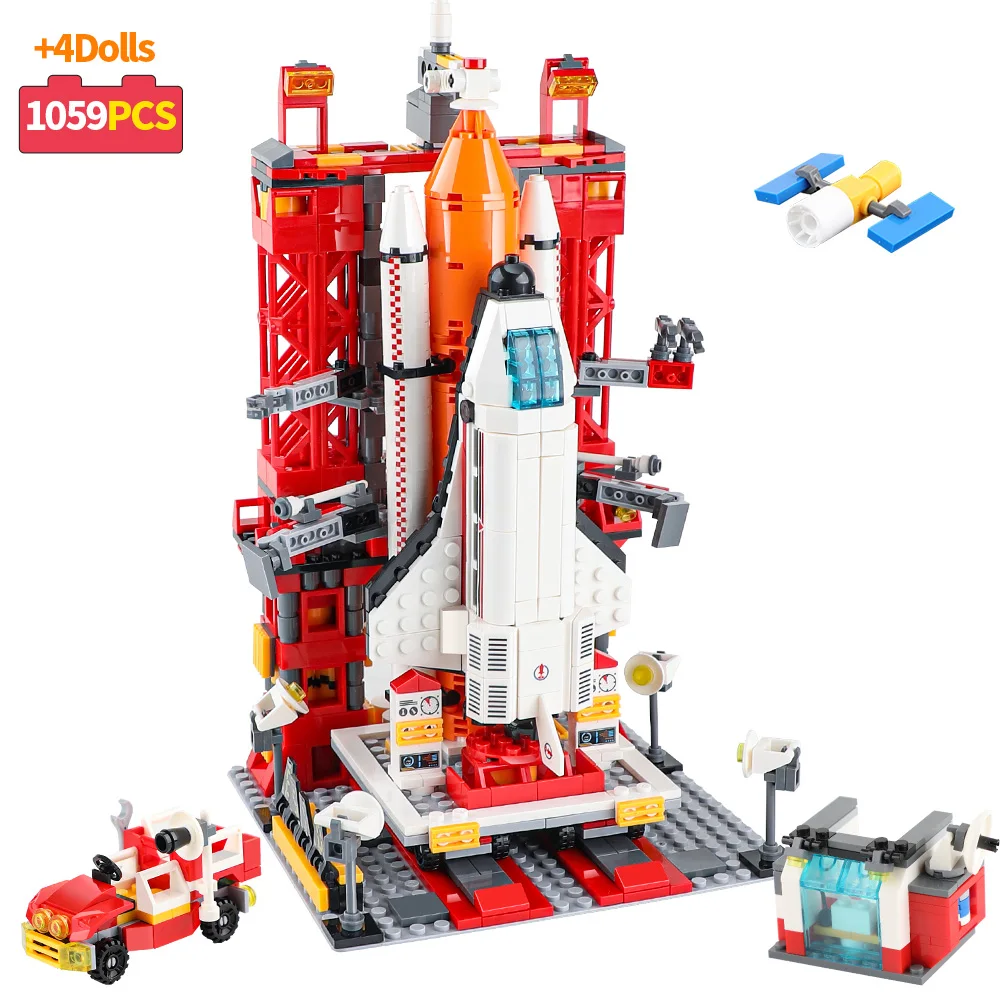 Aviation Ship Spaceport Model Space Shuttle Rocket Launch Center ...