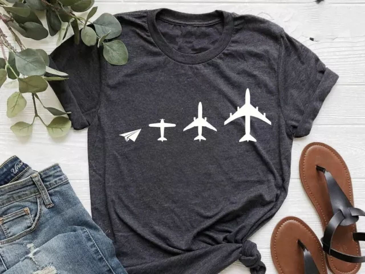 Aviation Shirt, Pilot Evolution Shirt, Airplane Pilot Gift, Flight ...