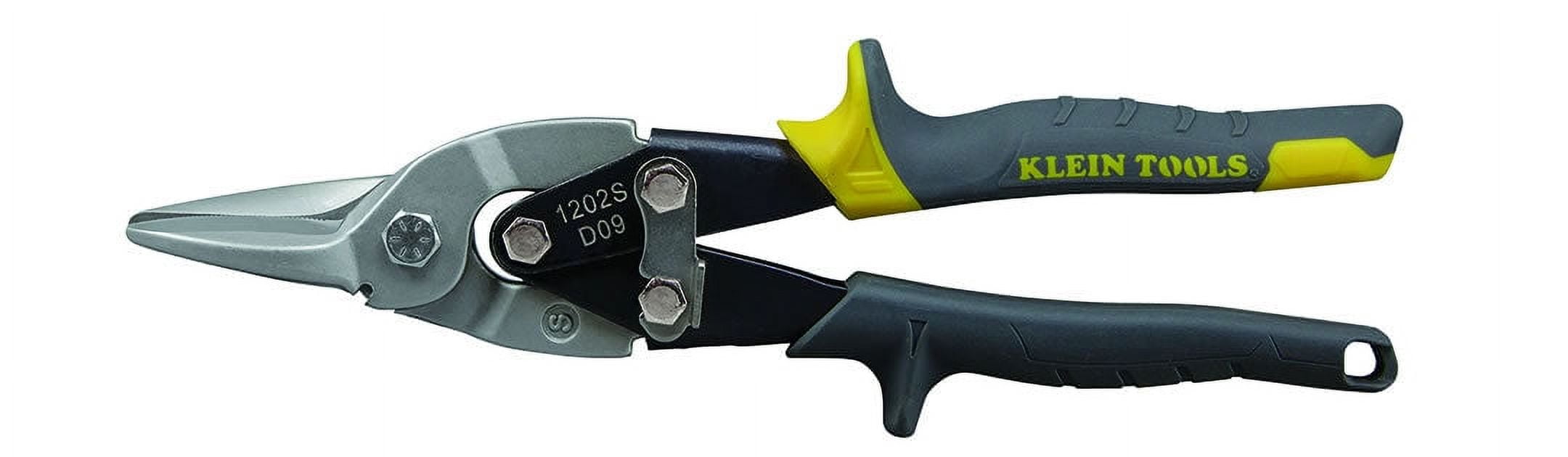 Klein Tools 1202S Professional-Grade Aviation Snips Wire Cutter ...
