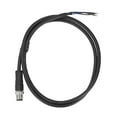 Aviation Socket Electrical Cable 1m 4 Pin Straight Female Connector With Shield Waterproof 250v