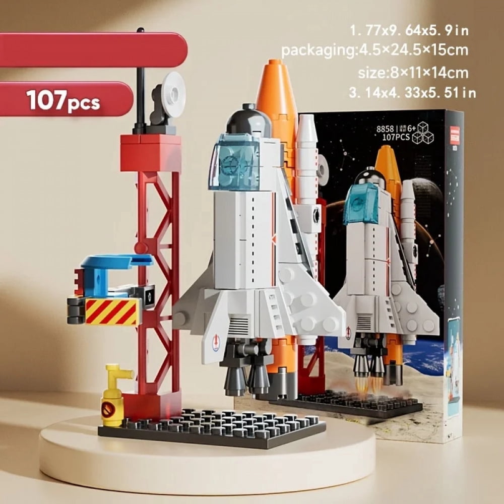Aviation Spaceport Model Shuttle Space Rocket Launch Center Building ...