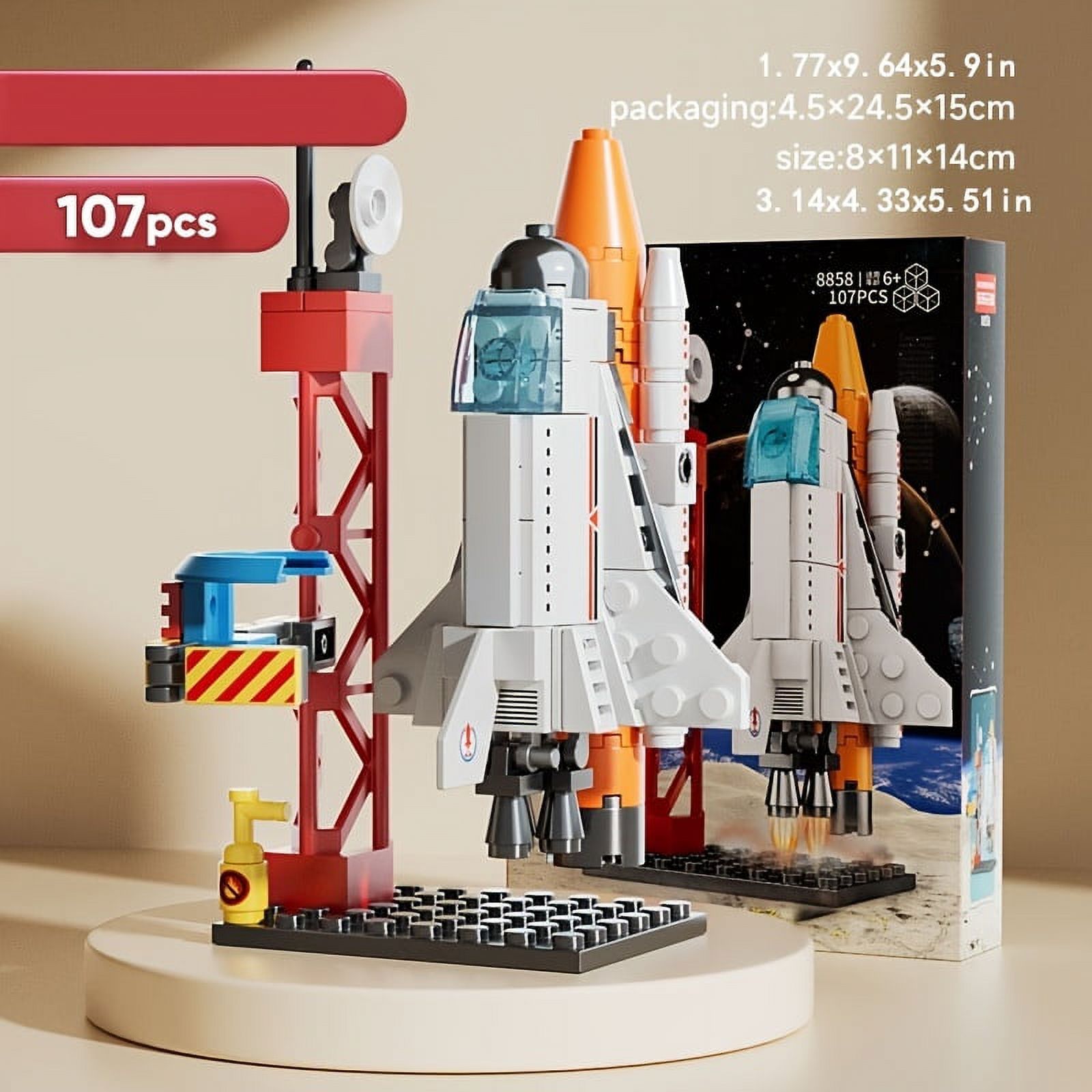 Aviation Spaceport Model Shuttle Space Rocket Launch Center Building ...