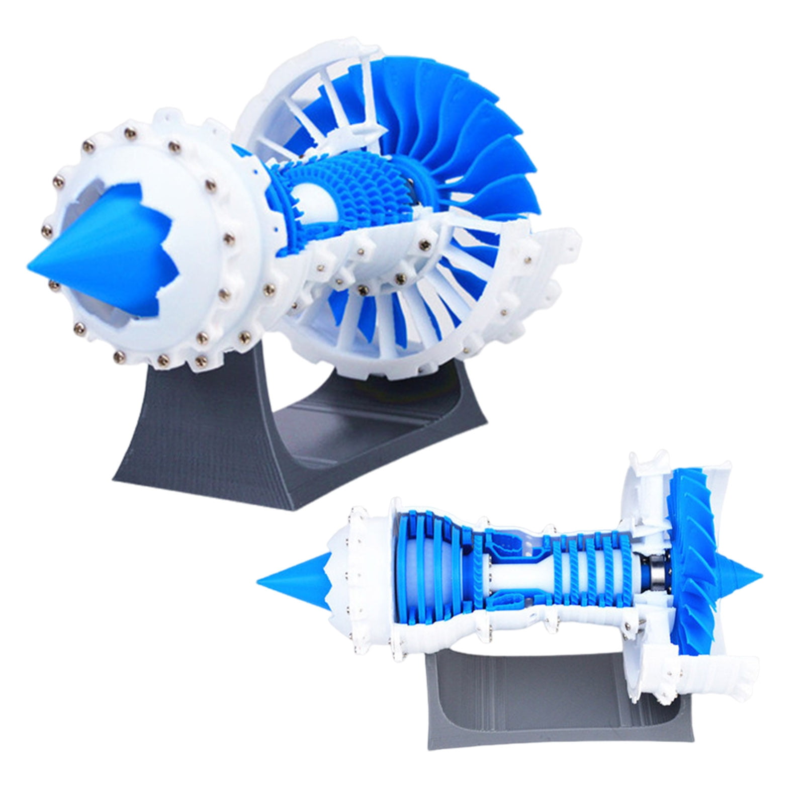 Aviation Turbofan Engine Model Kit - Educational 3D Printed Aero ...