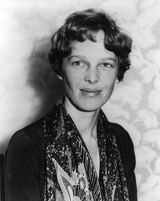 Aviator Amelia Earhart Portrait 1928 Style - A - 24x36 Inch Laminated ...