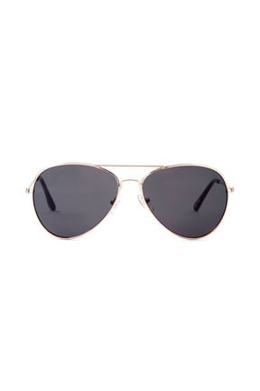 Gold Frame Aviator Glasses