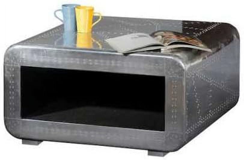 Aviator Coffee Table Aluminum Furniture Home & Office Decor - Walmart.com