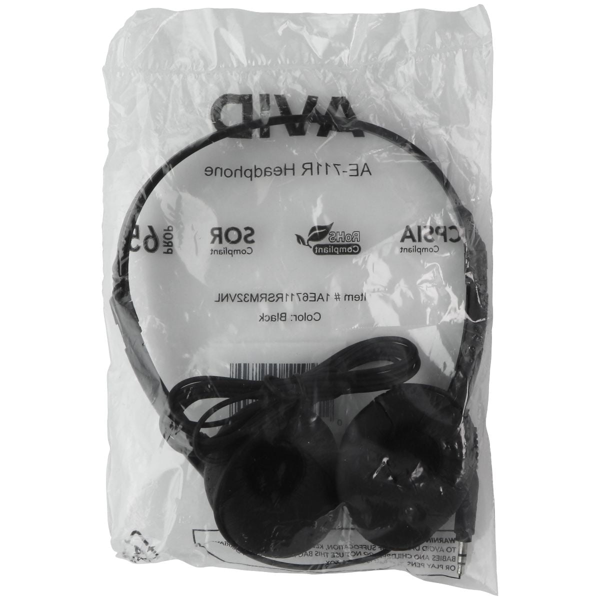 AVID PRODUCT AE-711R 3.5MM WIRED HEADSET - Walmart.com