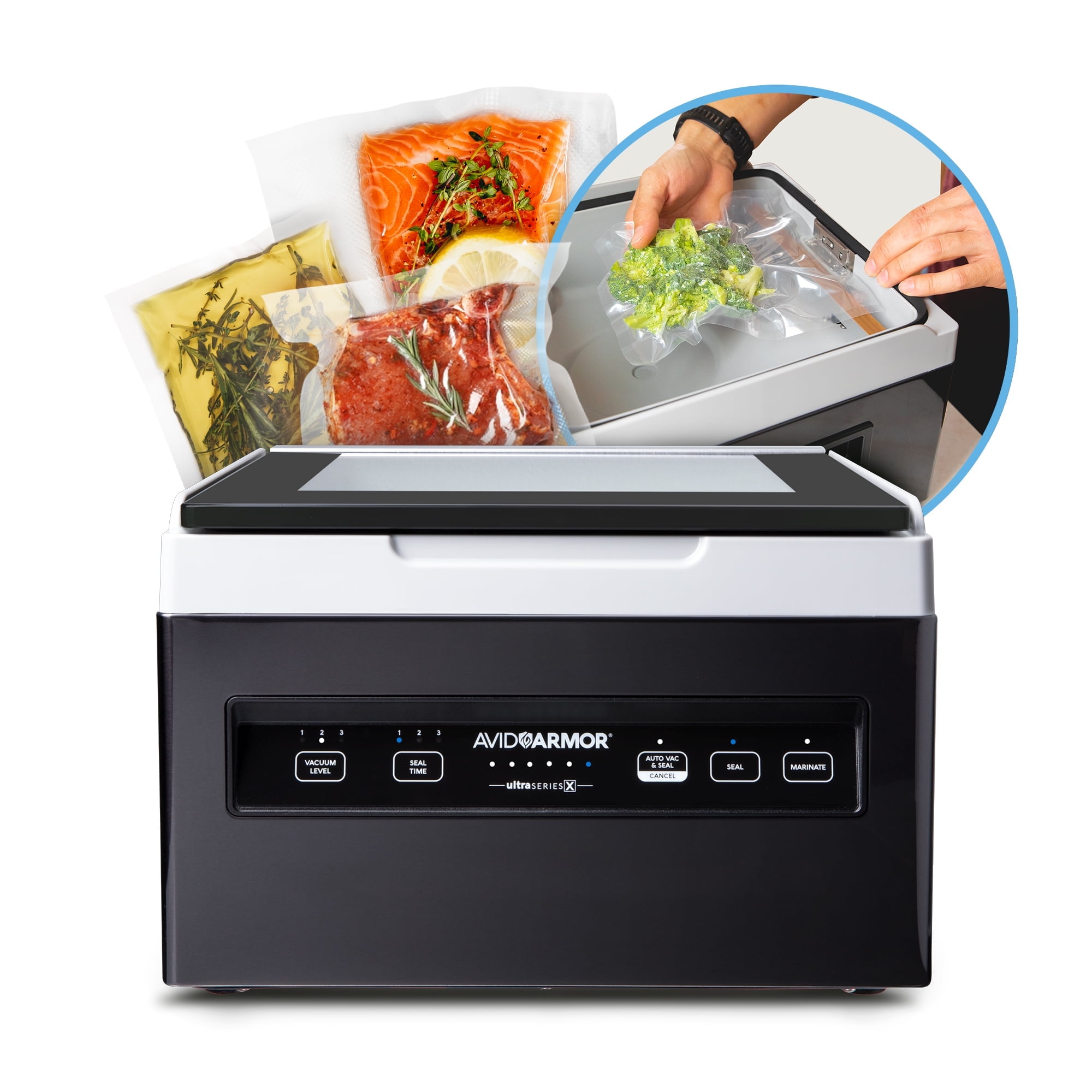 Avid Armor Ultra Series USVX Chamber Vacuum Sealer, Stainless Steel ...