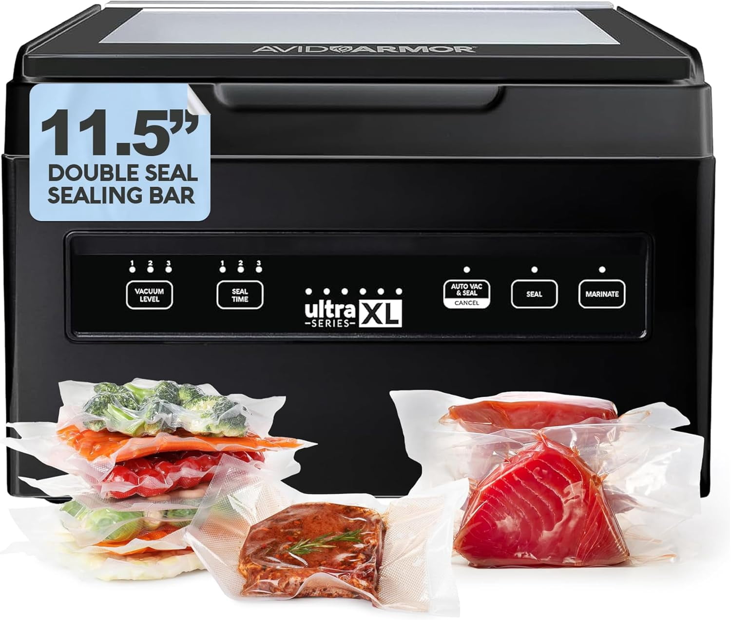 Avid Armor USVXL Chamber Vacuum Sealer, Heavy Duty Food Saver Vacuum ...