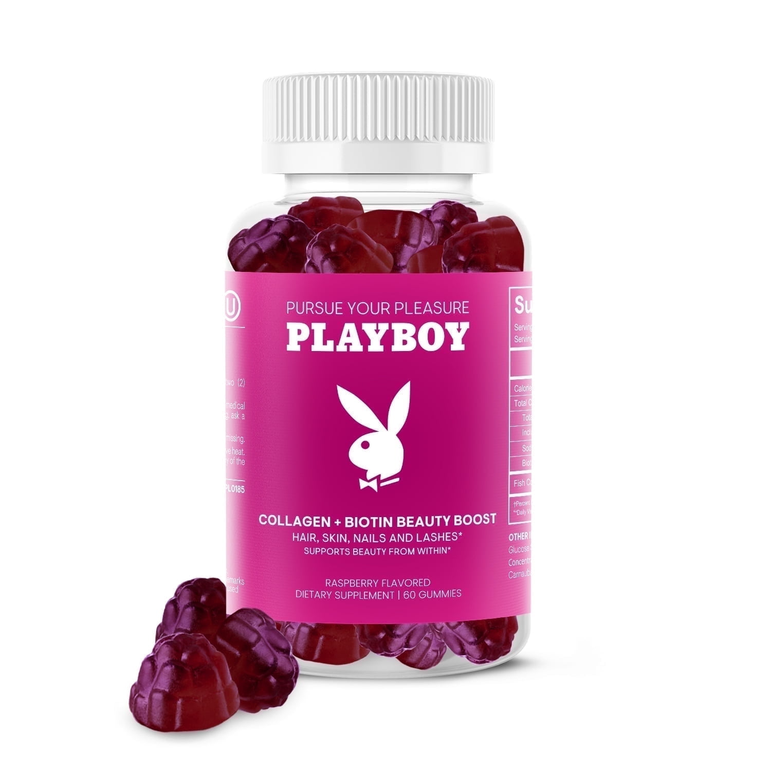 Avid Biotin Collagen Gummies Beauty Boost Supplement for Hair, Skin ...