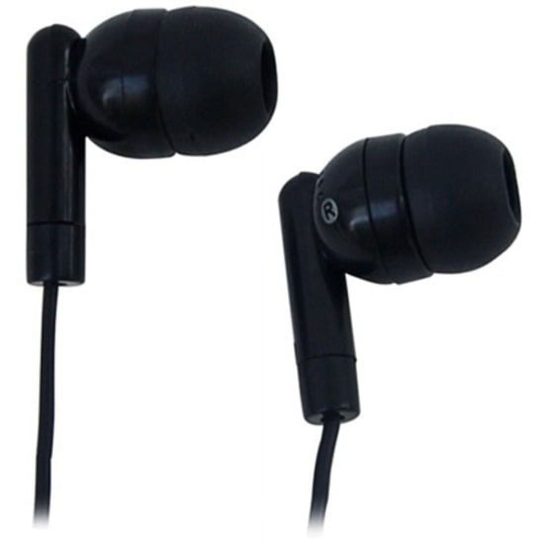 Avid Earbuds Black, 1AE215HPBLKSTK - Walmart.com