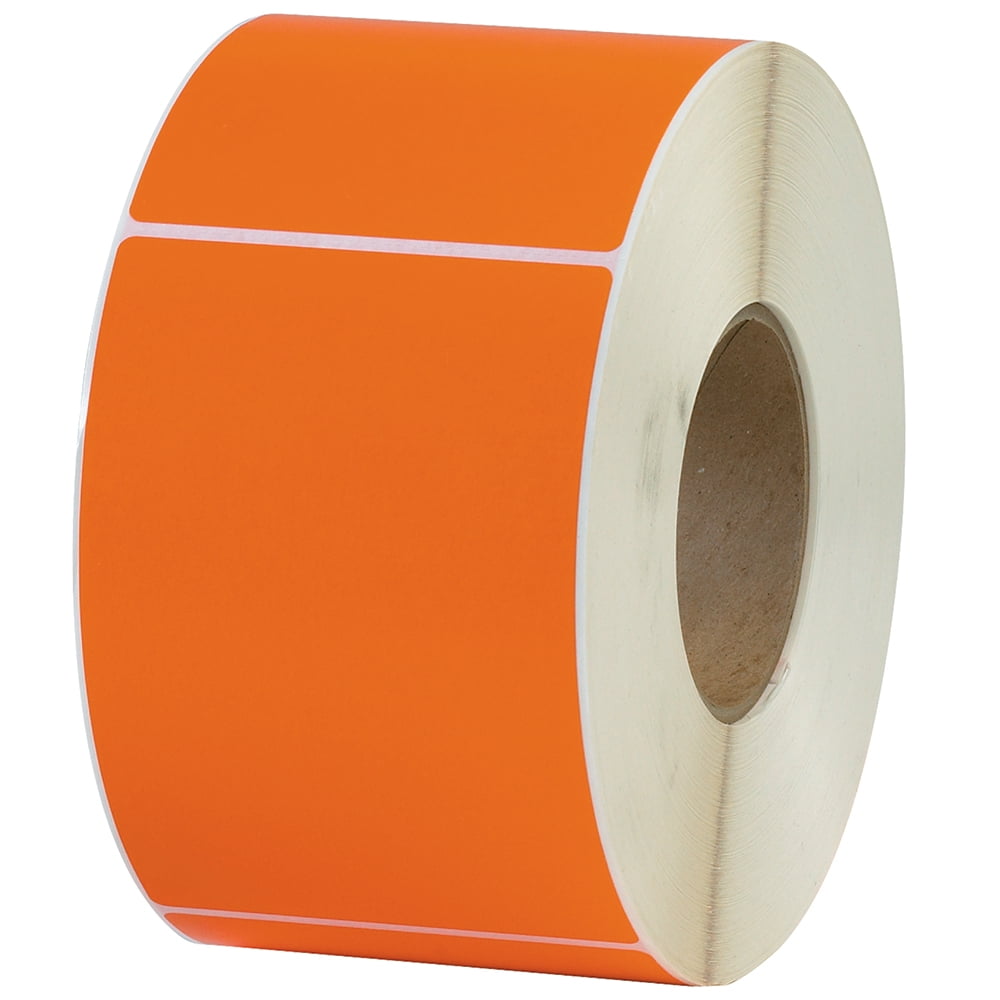 Partners Brand Thermal Transfer Label,4"x6",Orng,PK4 THL130RG - Walmart ...