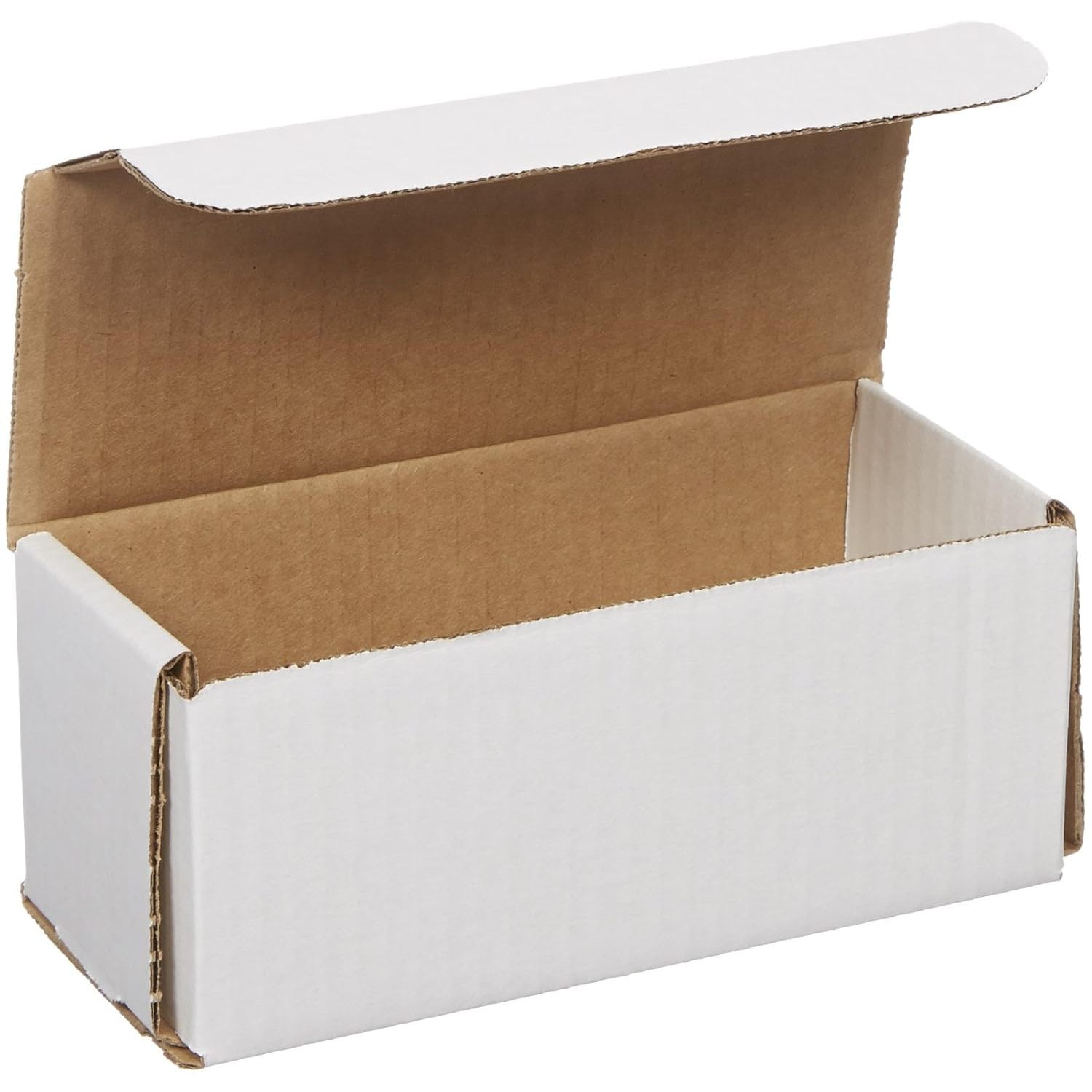 Aviditi White Corrugated Cardboard Mailing Boxes, 6 x 3 x 3 Inches ...