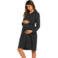 Avidlove Maternity Robe Labor Delivery Nursing Gown Hospital ...