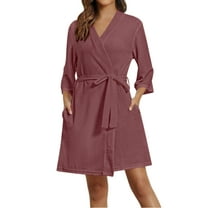 Richie House Women's Soft and Warm Robe Bathrobe with Hood RHW2823-A-L ...