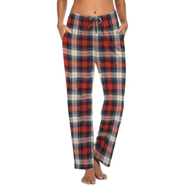 "Daresay Women's Flannel Pajama Pants - Set of Pajama Pants for Women, Soft, Comfy, Plaid Pants ...
