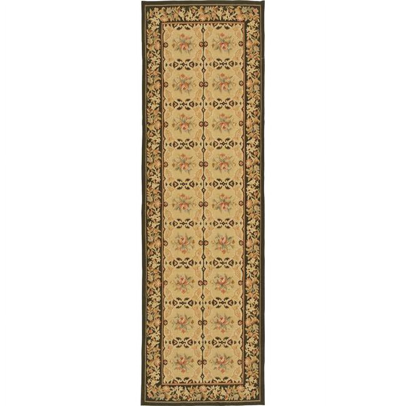 Avignon Flat Woven Area Rug - Gold & Brown - 3 ft. 6 in. x 8 ft ...