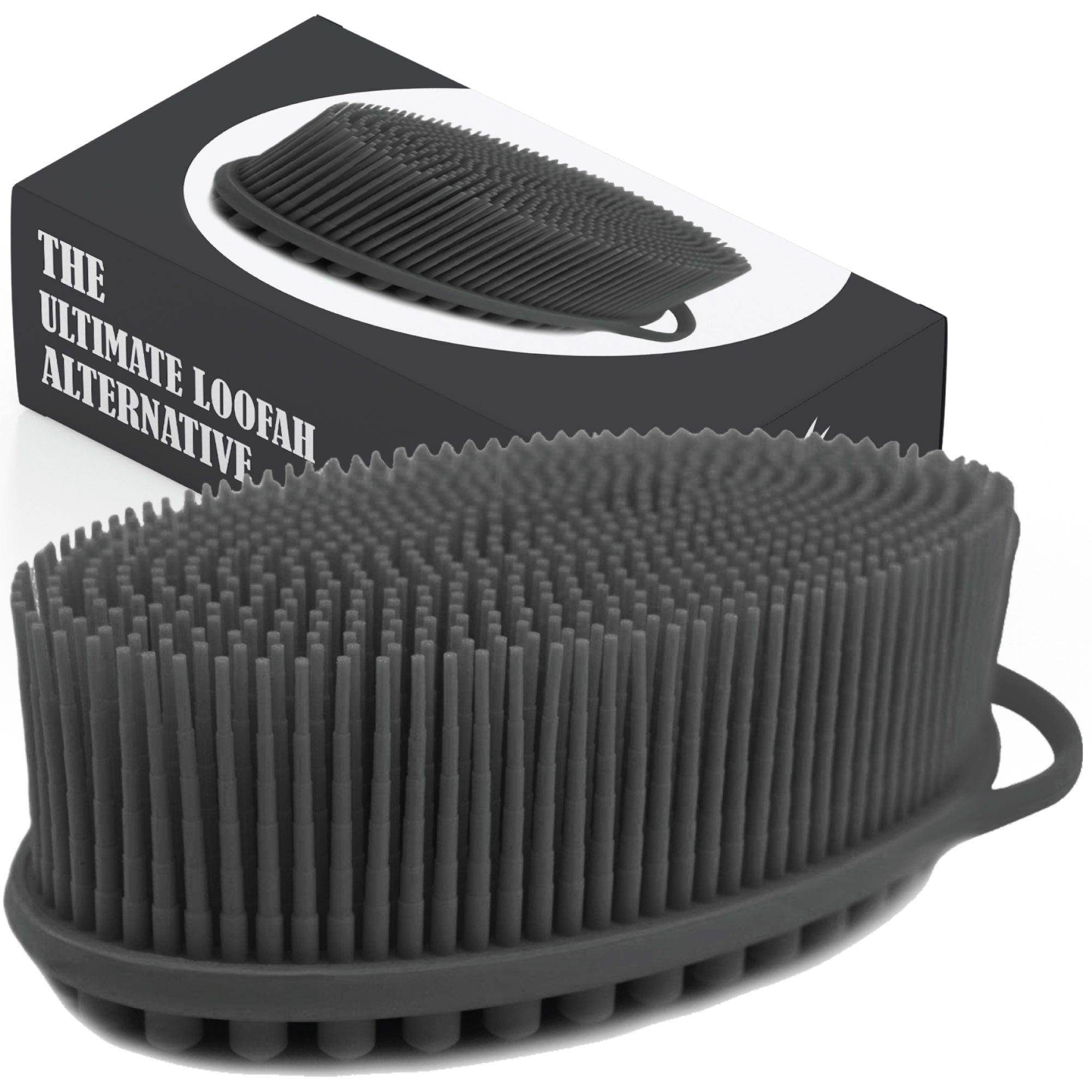 Avilana Exfoliating Silicone Body Scrubber Easy to Clean, Lathers Well ...