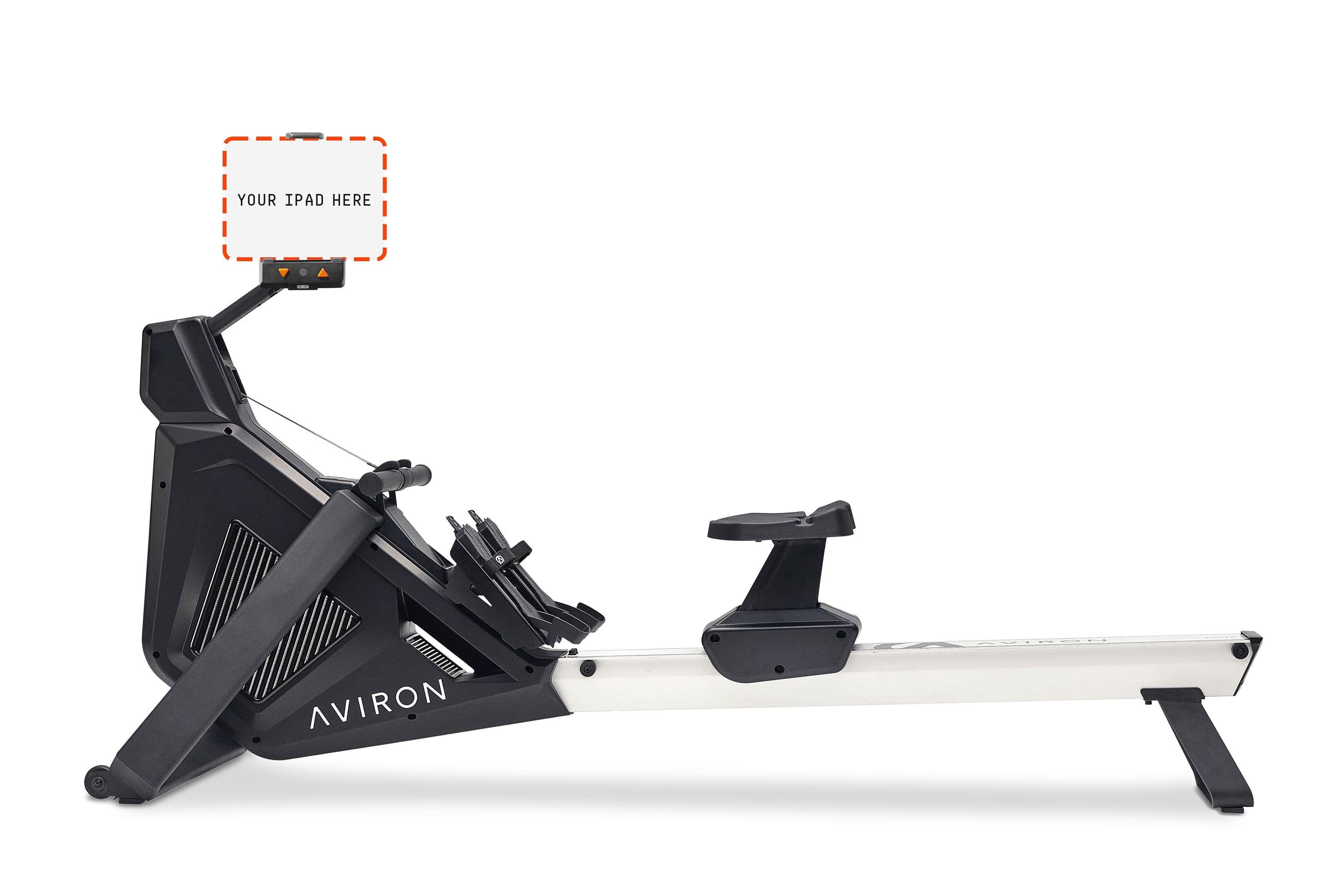 Aviron StrongGo Rowing Machine with iPad Integration—Dual Air ...
