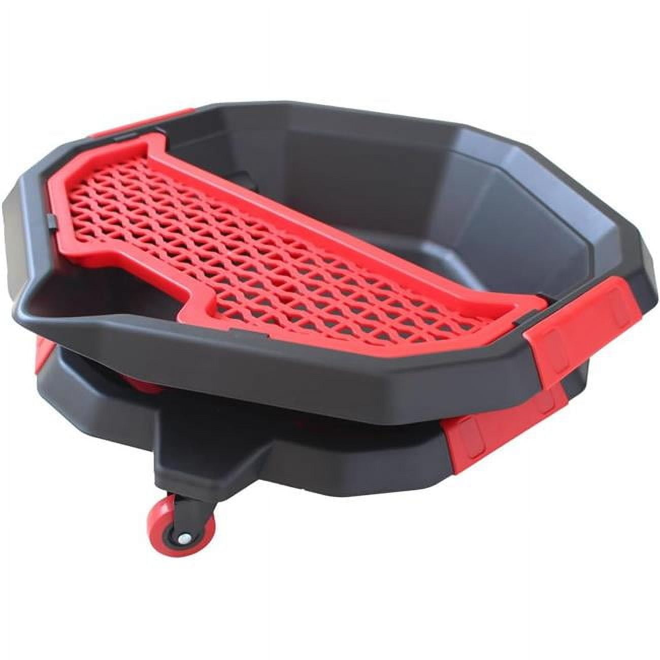 Avitec 3-in-1 Drain Pan, Tool Creeper & Tool Tray with 3 Wheels ...
