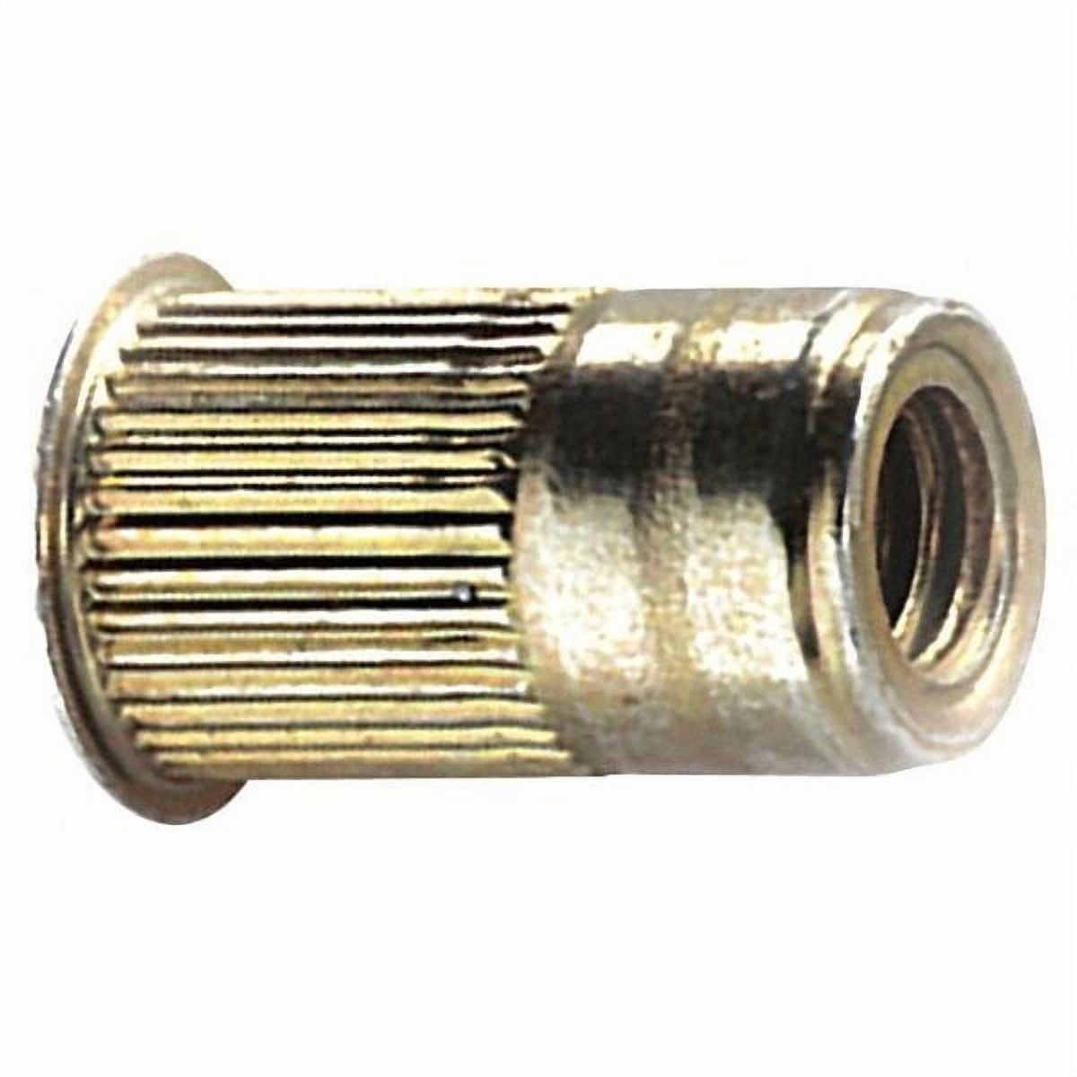 Rivet Nut, M4-0.70 Thread Size, 70.87 mm Flange Dia., 10.67 mm L, Steel ...