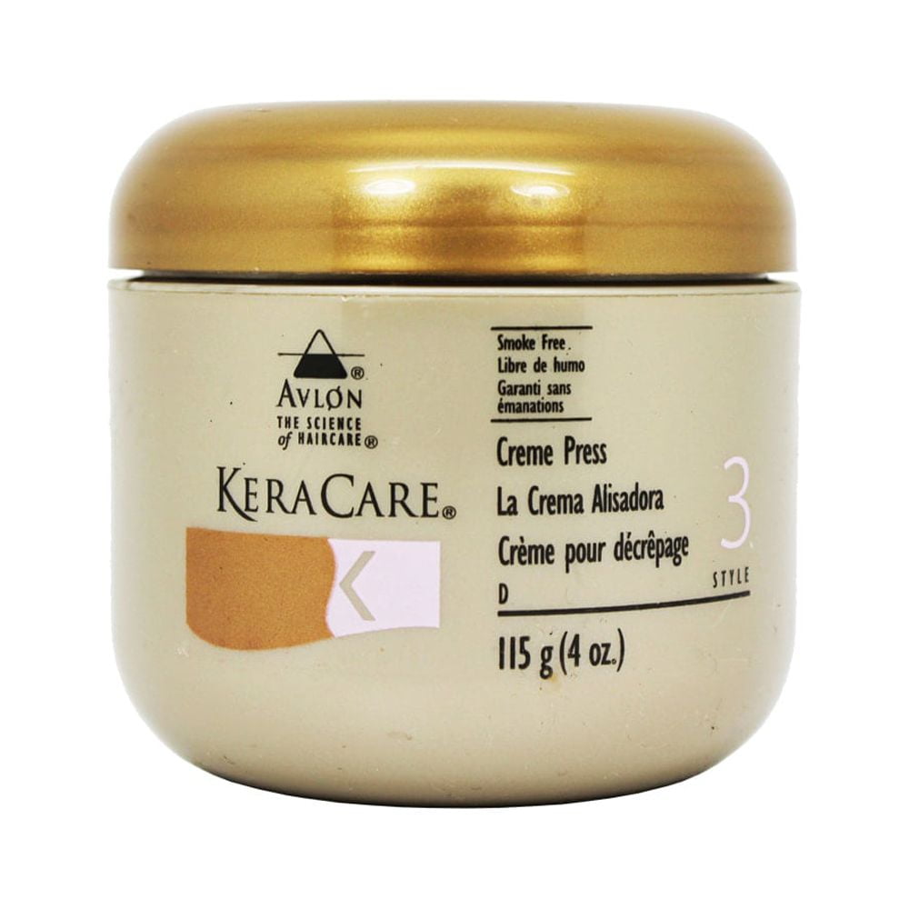 Avlon KeraCare Smoothing Hair Treatment Creme Press for Unisex - 4 oz ...