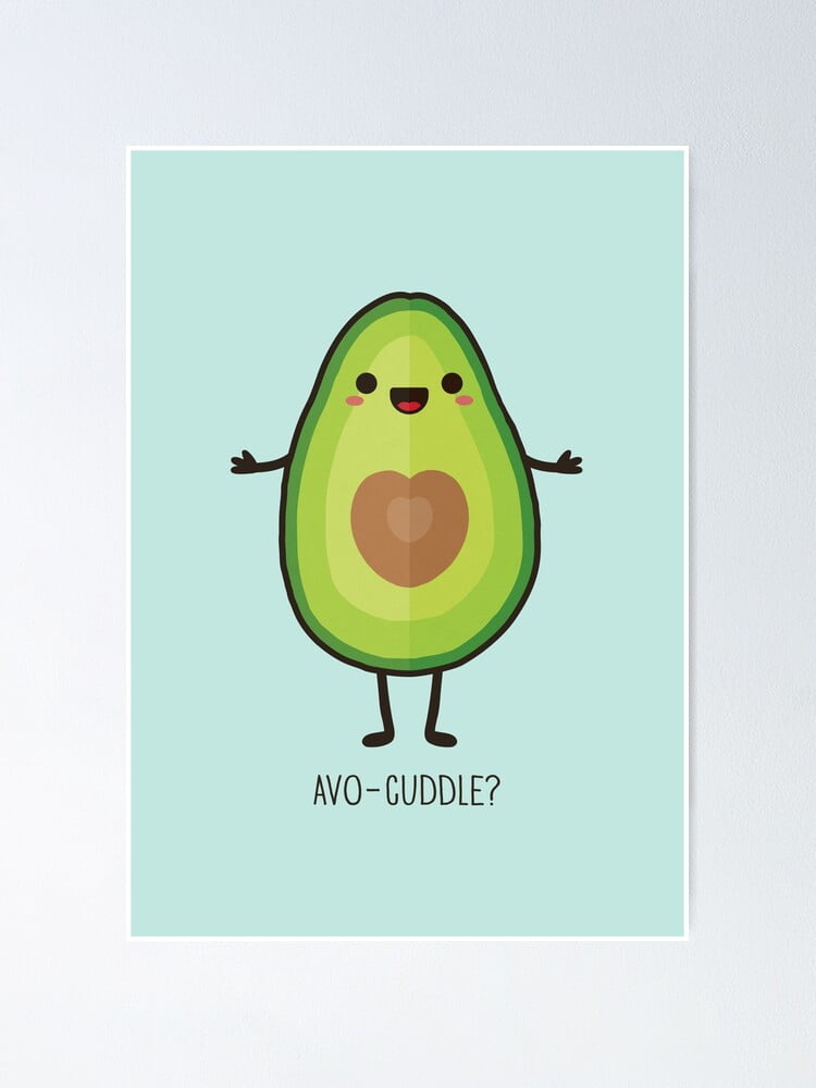 Avo-cuddle? Fashion Art Decor Frame - Walmart.com
