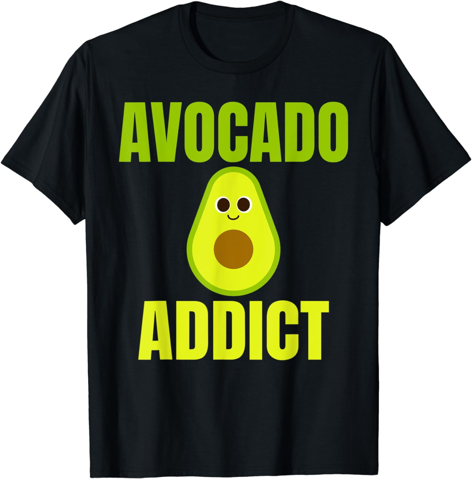 Avocado Addict - Avocado T-Shirt - Walmart.com