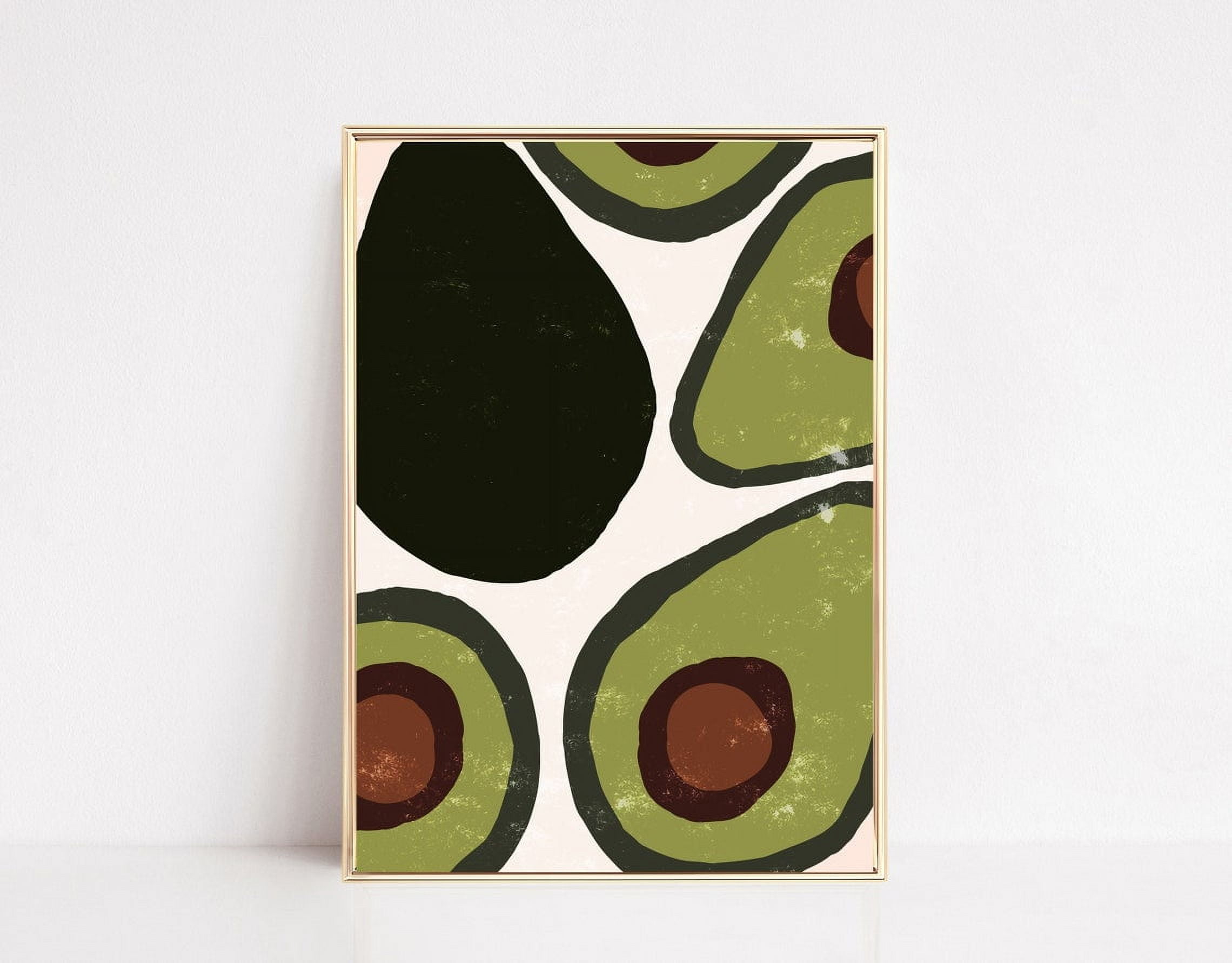 Avocado Art Print Kitchen Wall Art Avocado Wall Art Avocado Print ...