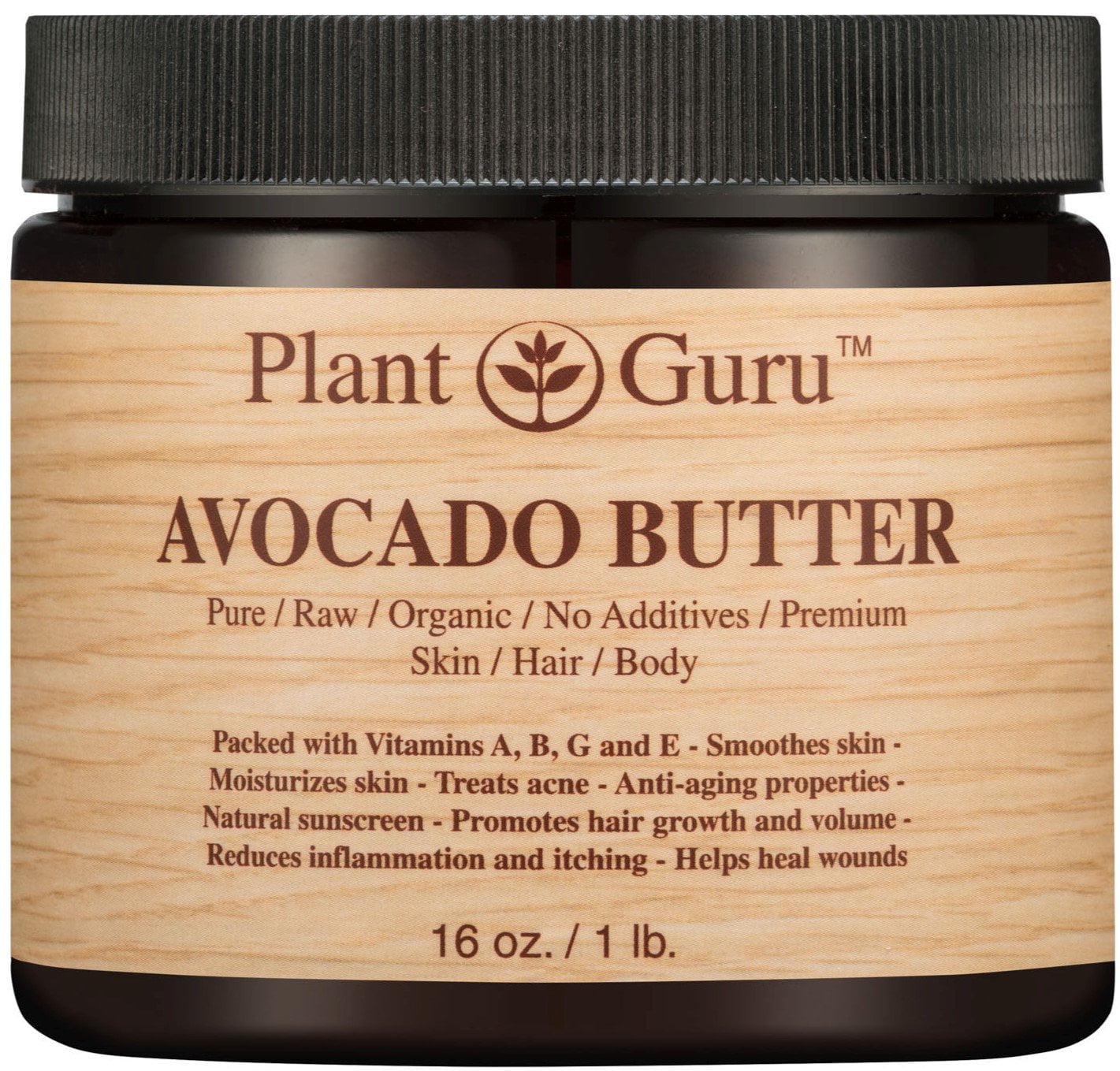 Avocado Body Butter 16 YPF5 oz. 100% Pure Raw Fresh Natural Cold ...