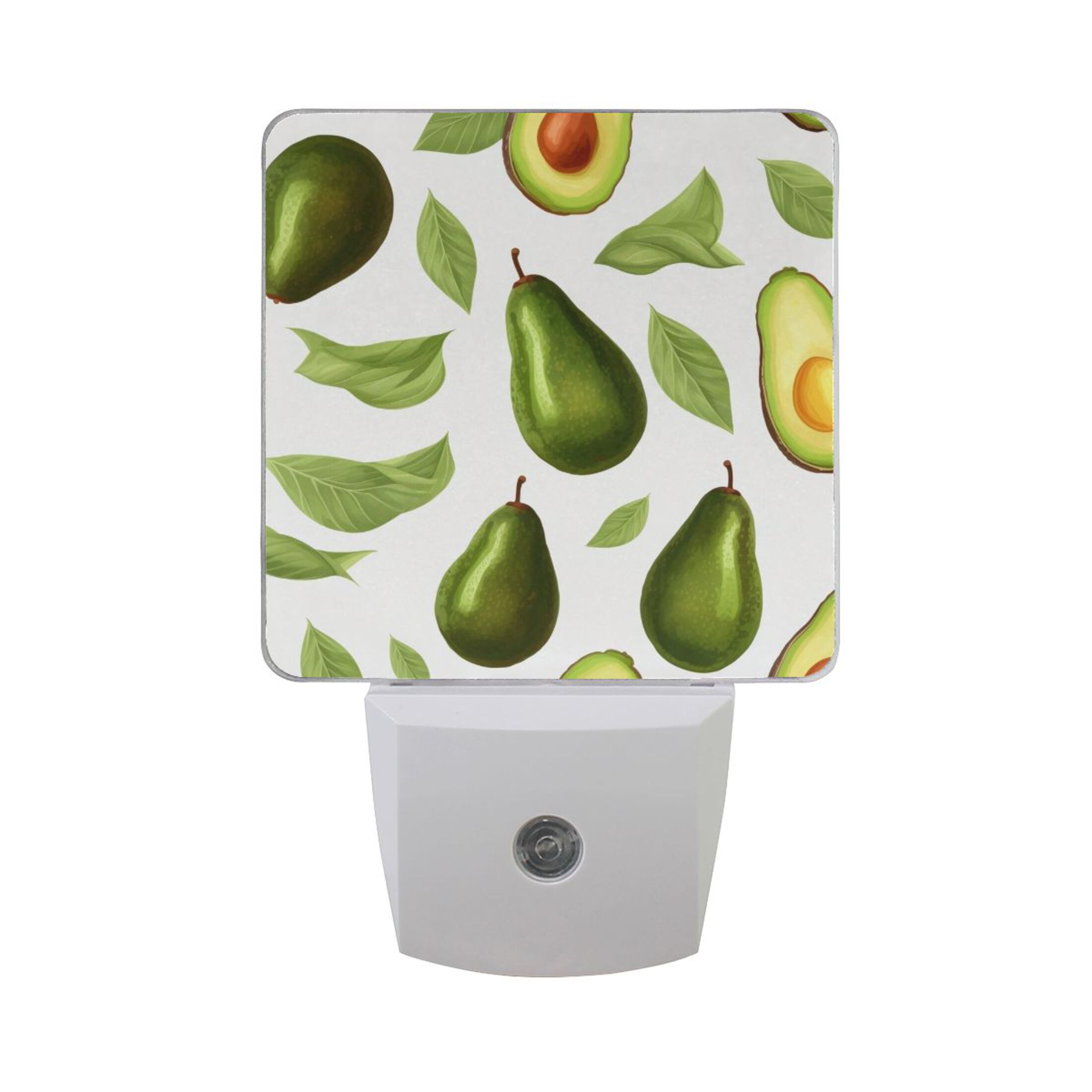 Avocado Fruits Night Light LED Dusk to Dawn Auto Sensor Night Lamp Plug ...