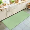 Avocado Green Solid Color Rectangle Rug 2'x6' Modern Minimalist Style ...