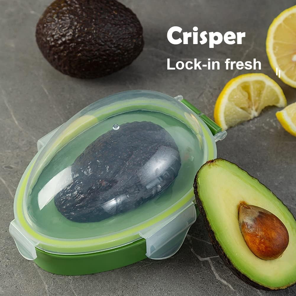 Avocado Keeper Reusable Avocado Storage Container Single Avocado ...