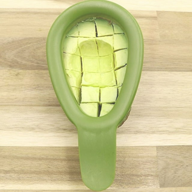 Ergonomic Avocado Knife, Portable Fruit Cutter & Slicer for Guacamole ...