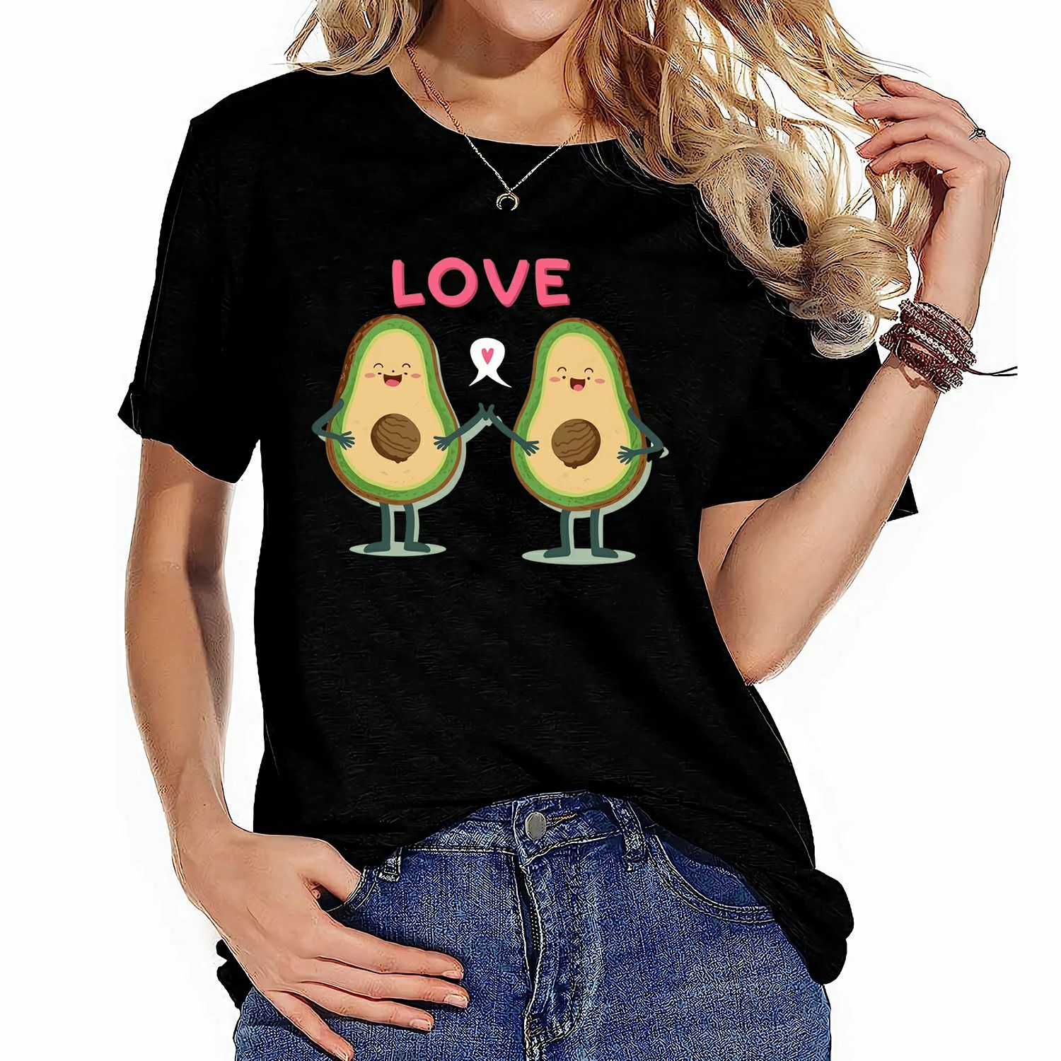 Avocado Love Vegan Food Love Avocados Birthday Gift Shirts-M - Walmart.com