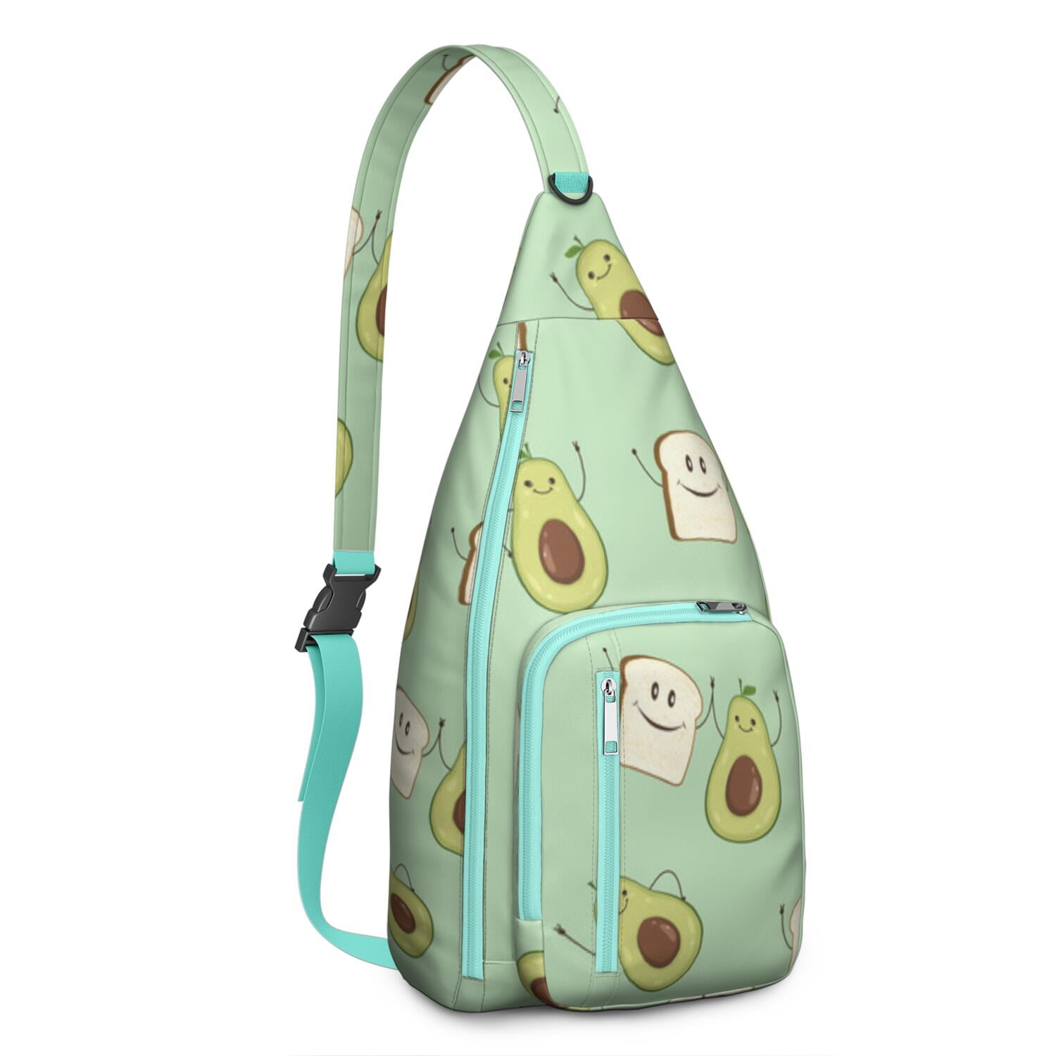 Avocado Lover Shoulder Bag – Healthy Fruit Aesthetic, Durable Chest Bag ...