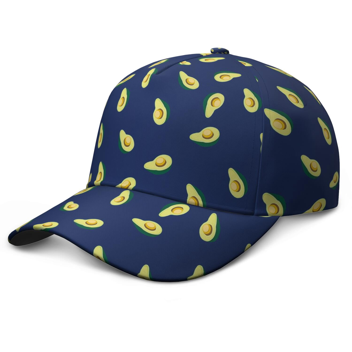 Avocado Lover's Snapback Hat - Minimalist Green Fruit Design for ...